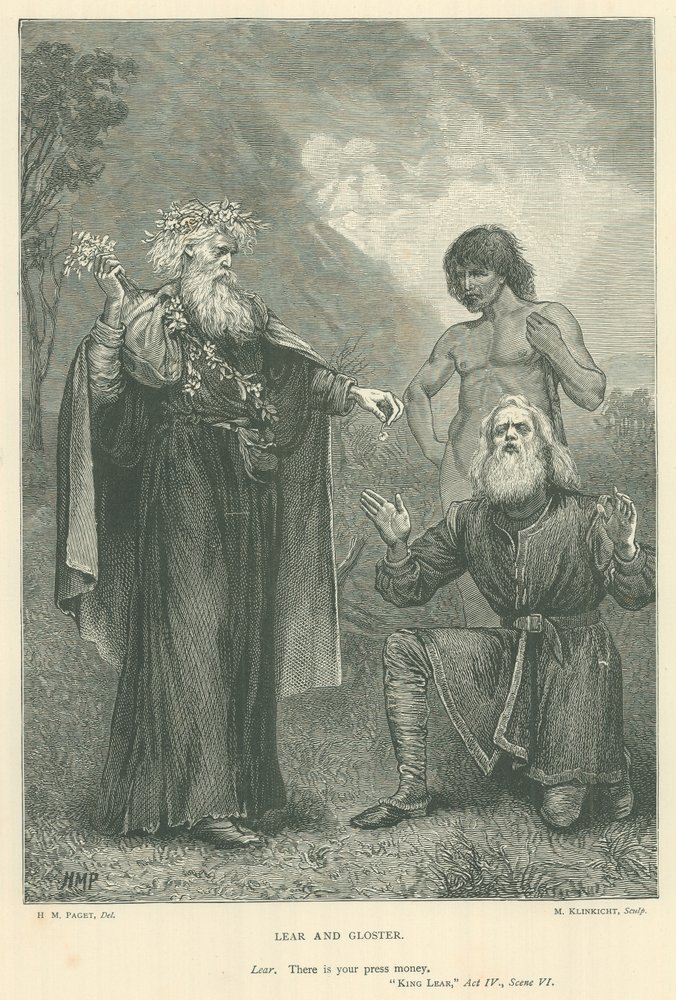 Illustration for King Lear by Henry Marriott Paget